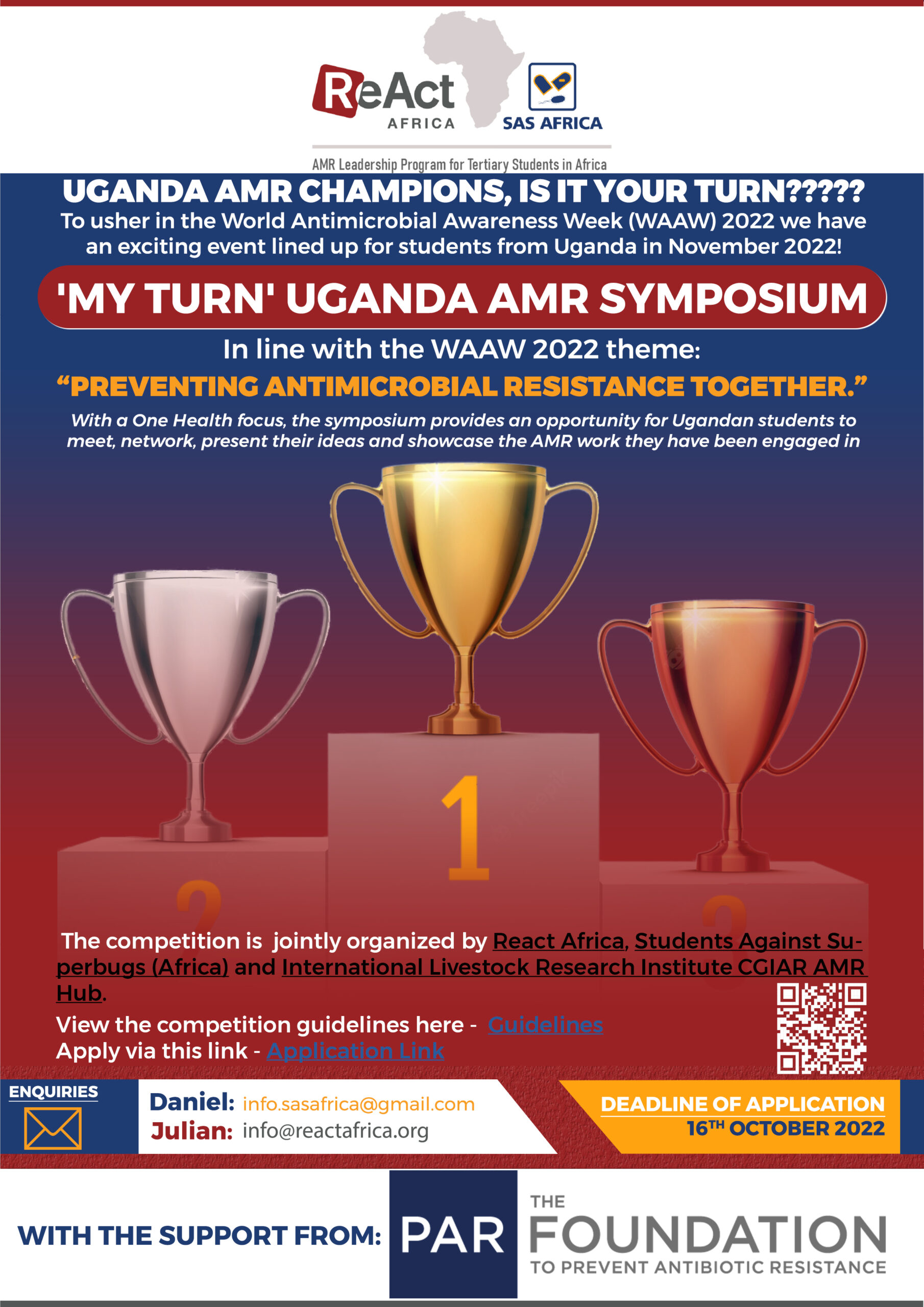 “My Turn” Uganda Antimicrobial Resistance Students Competition and ...